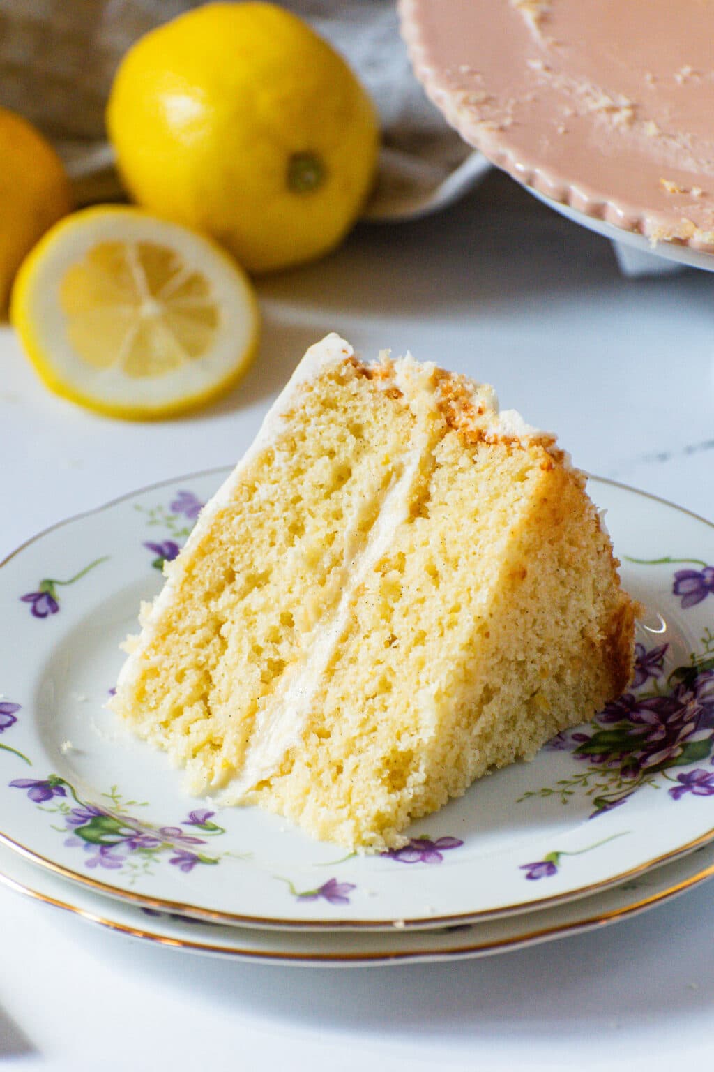 Lemon Layer Cake (Super Moist, Soft & Fluffy)