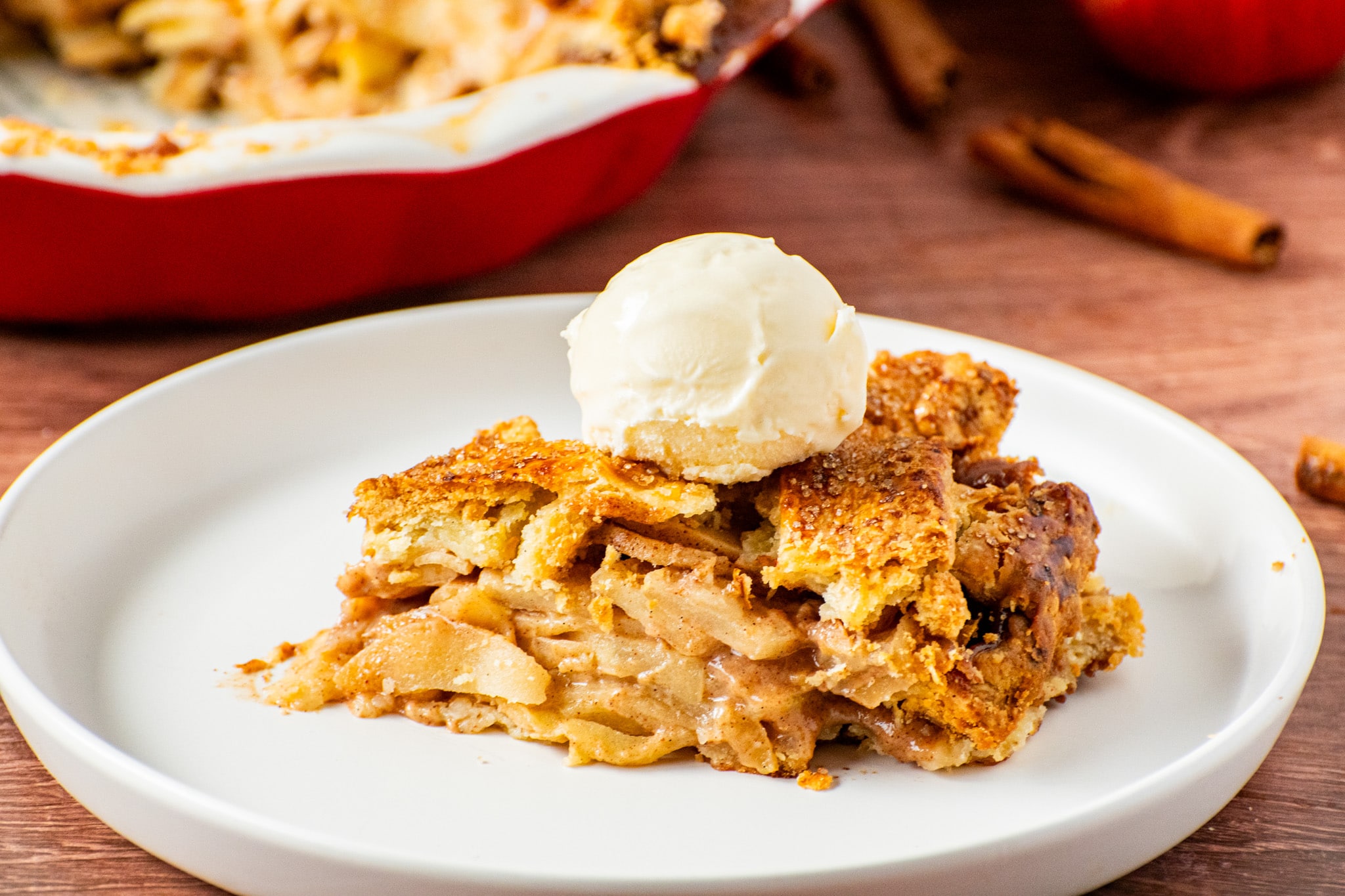 Homemade Apple Pie Recipe – Easy, Creamy & Perfectly Spiced